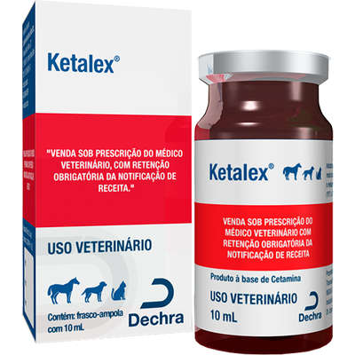 Sedativo Dechra Ketalex para Cães e Gatos | Petlove