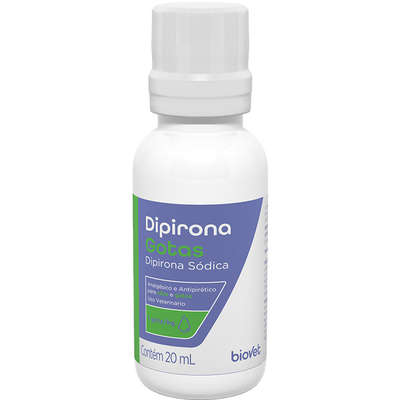Analgésico Dipirona Biovet em Gotas | Petlove