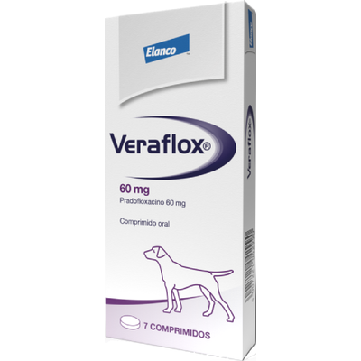 Antimicrobiano Elanco Veraflox 60 mg para Cães | Petlove | Petlove