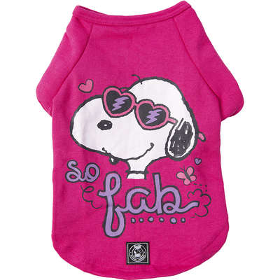 Camiseta Snoopy So Fab Rosa | Petlove