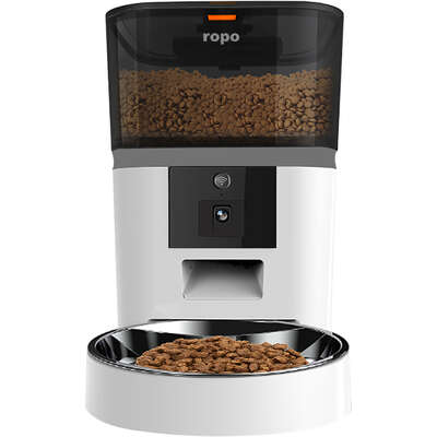 Alimentador Automático com Câmera - Ropo Papa Pet | Petlove